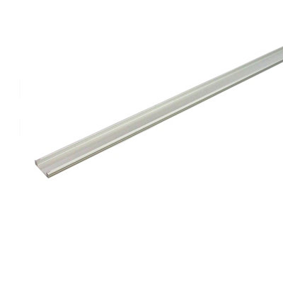Shallow 1M Aluminium LED Profile Extrusion for Surface Mounted Strip ...