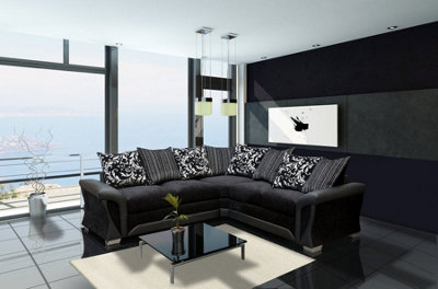 Shannon Corner Sofa Suite / Living Room Sofa | DIY at B&Q