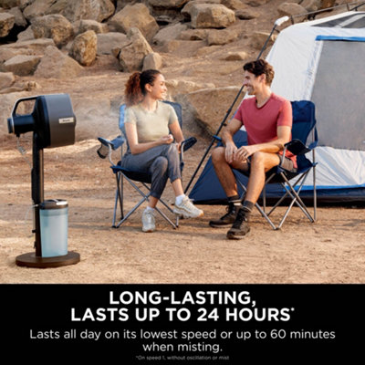 Shark FlexBreeze Pro Mist Indoor & Outdoor Fan & Outdoor Misting System ...