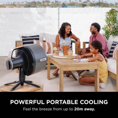 Shark FlexBreeze Pro Mist Indoor & Outdoor Fan & Outdoor Misting System ...