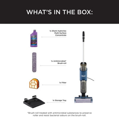 Shark HydroVac Corded Hard Floor Cleaner WD110UK | DIY at B&Q