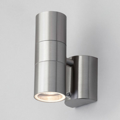 SHARON - CGC Stainless Steel Dual Outdoor Wall Spotlight With Photocell ...