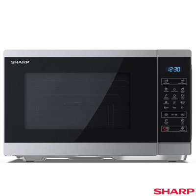 Sharp 25L 900W Digital Microwave with 1000W Grill 8 Auto Programs, ECO ...