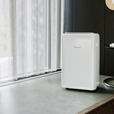 SHARP UD-P20U-W Portable Dehumidifier 20L