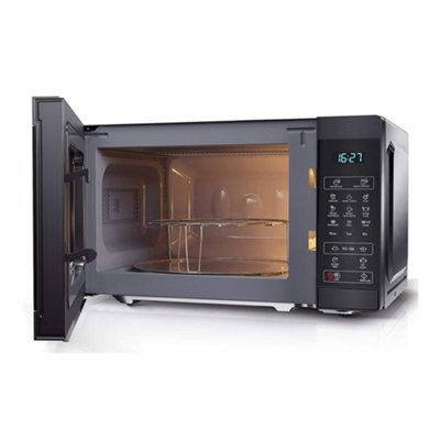 Sharp YC-MG02U-B Black 20L 800W Microwave with 1000W Grill and Touch ...