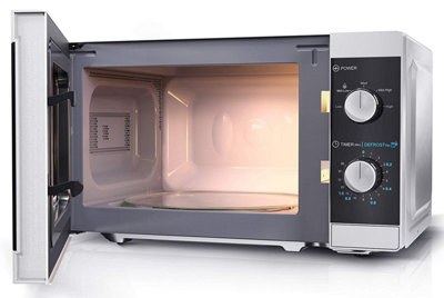 Sharp YC-MS01U-S 20L 800W Microwave - Silver