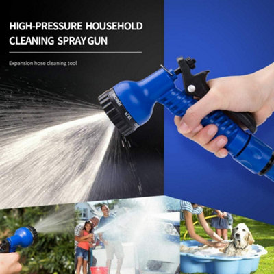 Shatchi 50FT Garden Pipe,Flexible Expanding Magic Hose with 8 Functions ...