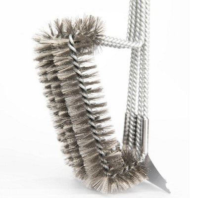 Buy SHATCHI BBQ Cleaning, Scraper Stainless Steel Bristles-Barbecue ...