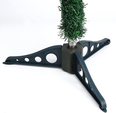 SHATCHI Green Artificial Christmas Traditional Realistic Natural ...