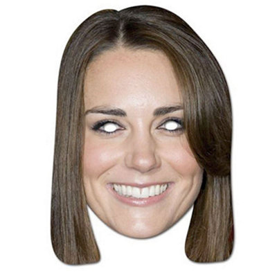 SHATCHI Kate Middleton Face Mask Royal Family Celebrity Fancy Dress ...