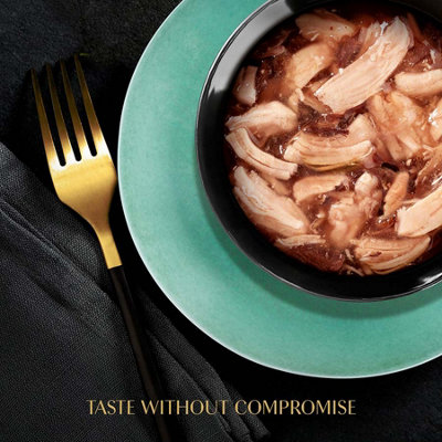 Sheba Fillets Cat Food Tray Chicken & Tuna In Gravy 60g x 32 (Pack of 32)