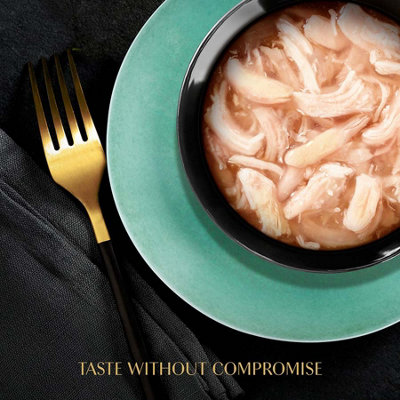 Sheba Fillets Cat Food Tray With Chicken In Gravy 60g (Pack of 30)