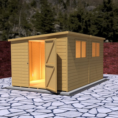 Shed Base, Assembly and Caldey SD 12x8 Shiplap Style A MultiFunctional ...