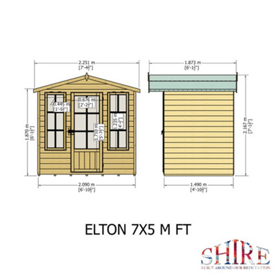 SHED BASE, ASSEMBLY AND ELTON 7X5 SHIPLAP ROOMS FOR THE GARDEN WITH ...