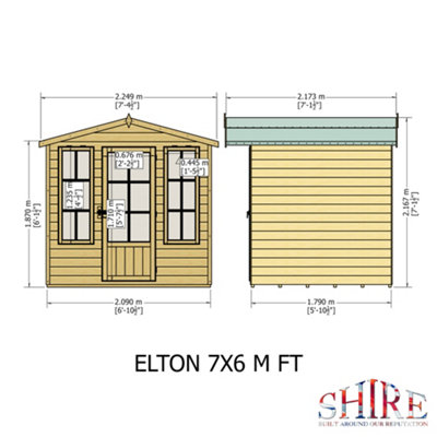 Shed Base, Assembly and Elton 7x6 Shiplap Rooms for the Garden with ...