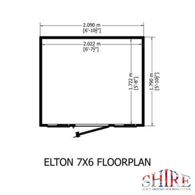 Shed Base, Assembly and Elton 7x6 Shiplap Rooms for the Garden with ...