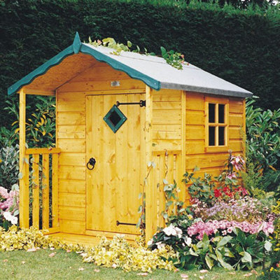 Shed Base, Assembly and Hide 4x4 Shiplap Little Houses C with Premium ...