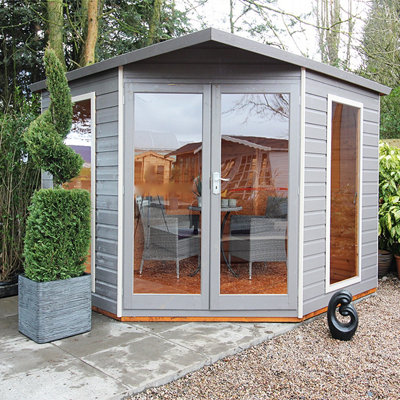 Shed Base, Assembly and Larkspur 8x8 Shiplap Rooms for the Garden with ...