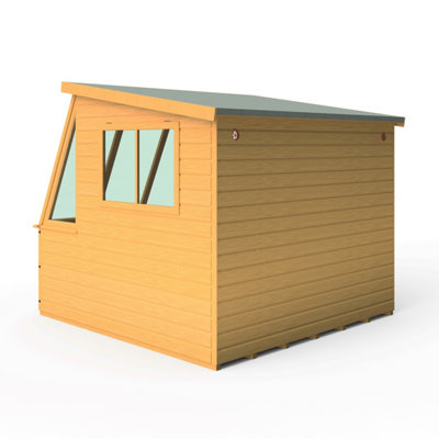 Shed Base, Assembly and Potting Shed (Iceni) 8x8 Style A Potting Shed ...