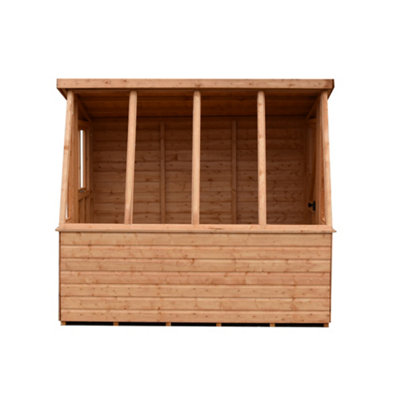 Shed Base, Assembly and Potting Shed (Iceni) 8x8 Style B Potting Shed ...