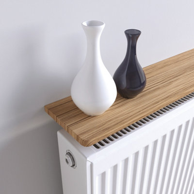 Shelf Depot Oak Radiator Shelf (L)900mm (D)150mm | DIY at B&Q