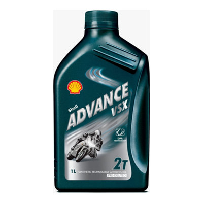 Shell Advance VSX 2 FC/EGD 1Ltr Semi-Synthetic Engine Oil 2 Stroke ...