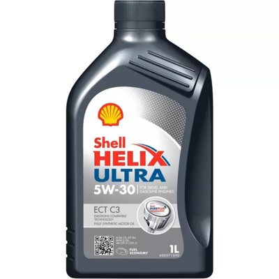 Shell Helix Engine Oil Ultra ECT C3 5w30 Fully Synthetic Diesel ...