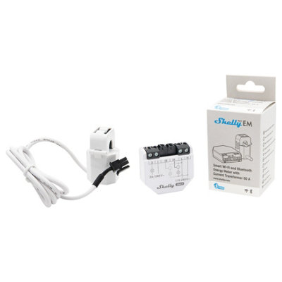 Shelly EM Gen3 Smart Energy Monitor & 50A Clamp