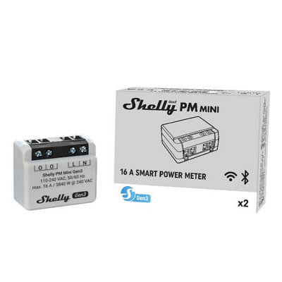 Shelly PM Mini Gen3 WiFi Smart Power Meter
