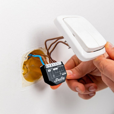 Shelly Qubino Wave 2PM 2-Channel Smart Switch with Power Monitoring