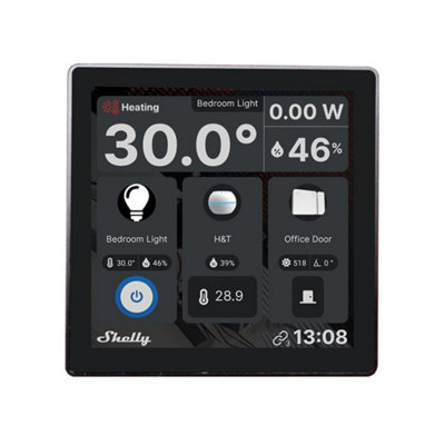 Shelly Touch Screen Wall Display (Black)