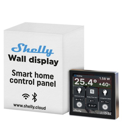 Shelly Touch Screen Wall Display (Black)