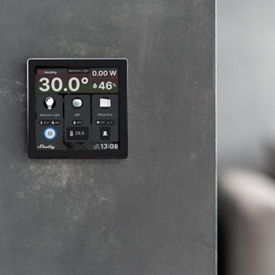 Shelly Touch Screen Wall Display (Black)