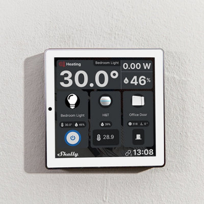 Shelly Touch Screen Wall Display (White)