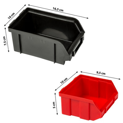 Shelving Storage Boxes - rack for small parts, 30 compartments, 12 ...