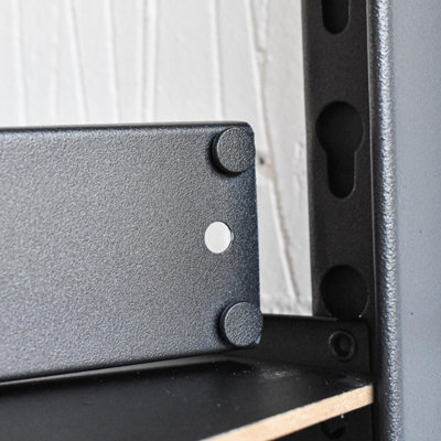 Shelving Unit - 175kg Premium Heavy Duty Home Master Storage Racking ...