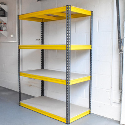 Shelving Unit - 400kg Heavy Duty Trade Master Pro Storage Shelves ...