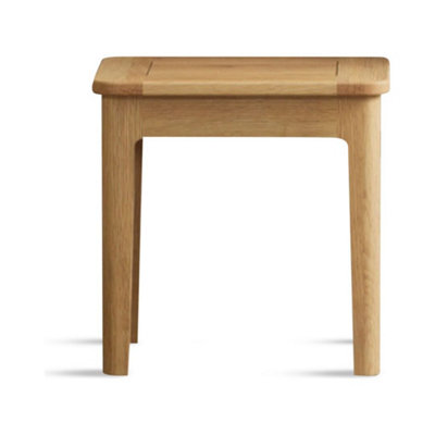 Sheringham Solid Oak Dressing Table Stool