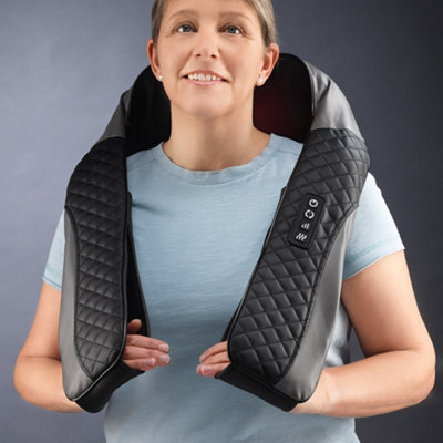 Shiatsu Massager with Arm Loops (UK Mains Plug) | DIY at B&Q