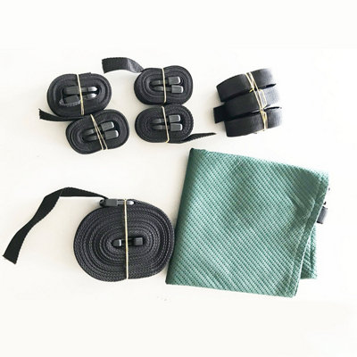 Shield Caravan Full Cover Tow Hitch Breathable 4 Ply Green XXL 23-25 foot