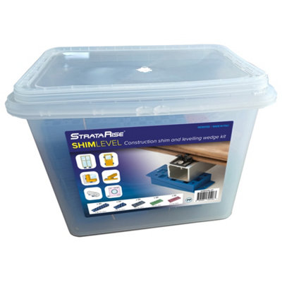 ShimLevel Construction Shim and Levelling Wedge Kit (100 pcs.)