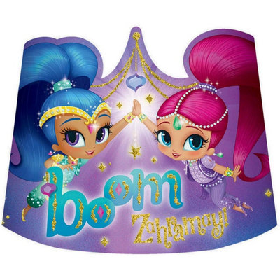 Shimmer And Shine Boom Zahramay Card Princess Tiara Multicoloured (One ...