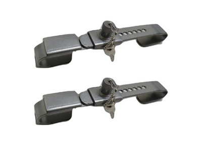 Shipping Container Security Lock 230MM x 340MM x2 (Adjustable Storage ...