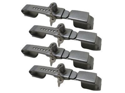 Shipping Container Security Lock 230MM x 340MM x4 (Adjustable Storage ...