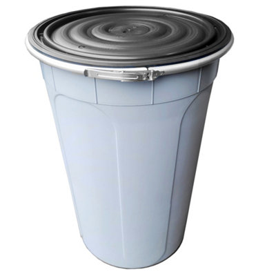 Shipping Drum 210l grey Plastic Barrel Drum Strong Industry Container ...