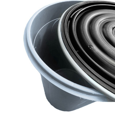 Shipping Drum 210l grey Plastic Barrel Drum Strong Industry Container ...