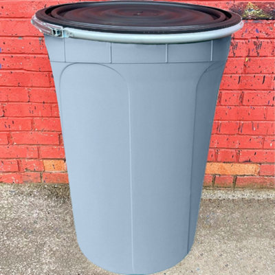 Shipping Drum 210l grey Plastic Barrel Drum Strong Industry Container ...