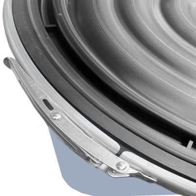Shipping Drum 210l grey Plastic Barrel Drum Strong Industry Container ...