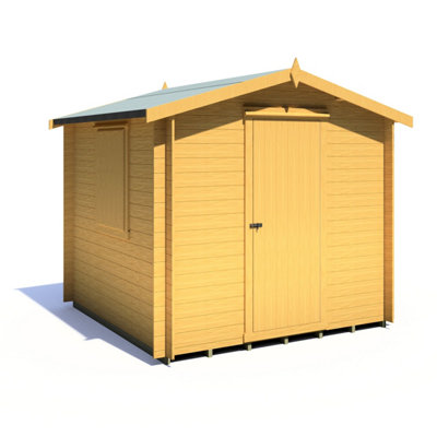 Shop Shire Camelot 8x8 Log Cabin 19mm Logs