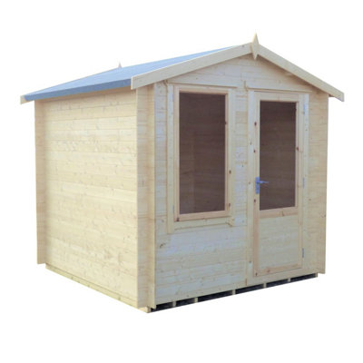 Shire Peckover 8x8 Log Cabin 19mm Logs